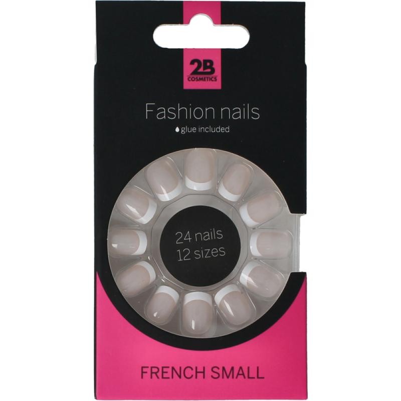 2B Nails french small (24 stuks)