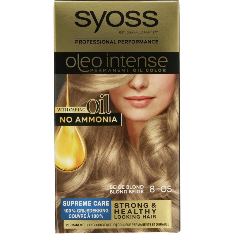 Syoss Color Oleo Intense 8-05 Beige blonde (1 Set)