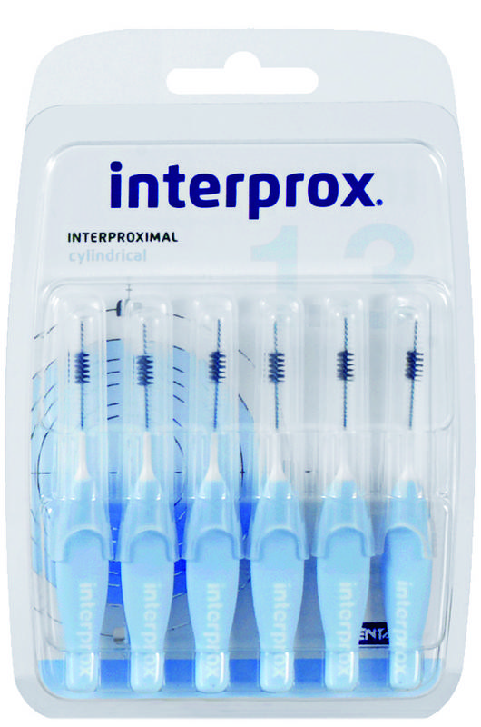 Interprox Premium cylindrical licht blauw 3.5 mm (6 stuks)