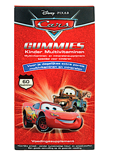 DISNEY CARS KINDER MULTIVITAMINEN | Gummies