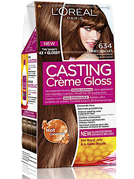 L’Oréal Paris Casting Crème Gloss 634 - Donker Goudkoperblond - Haarverf